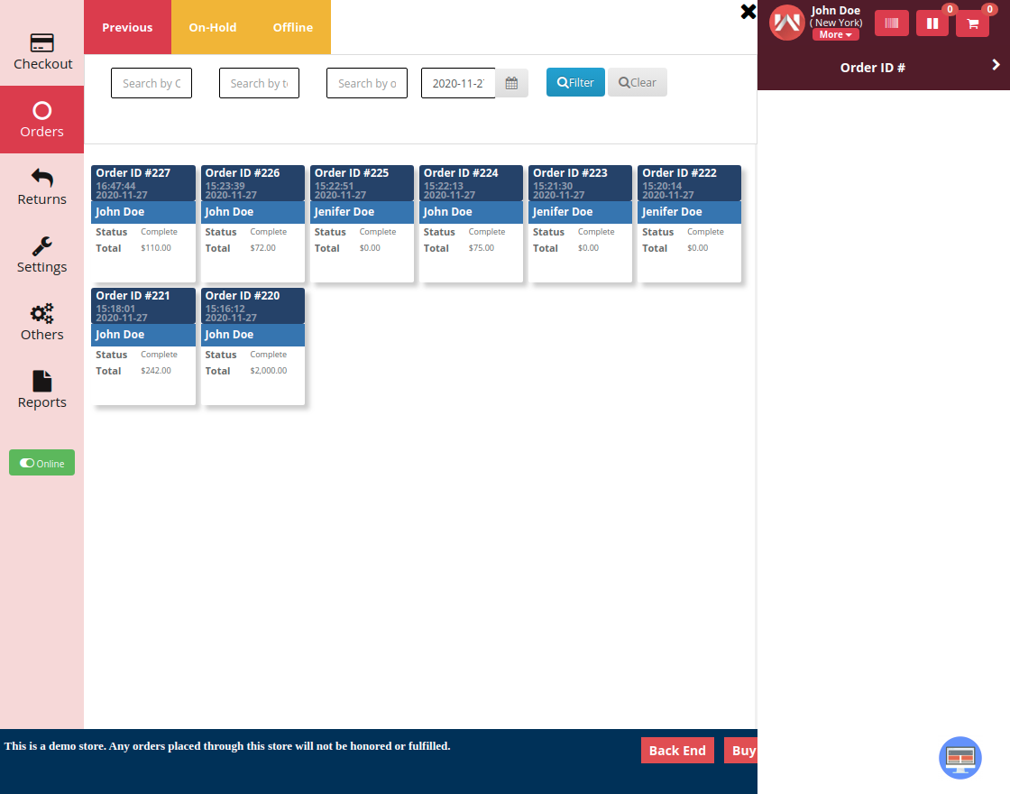 OpenCart Point of Sale (POS) System | Retail Point of Sale Extension