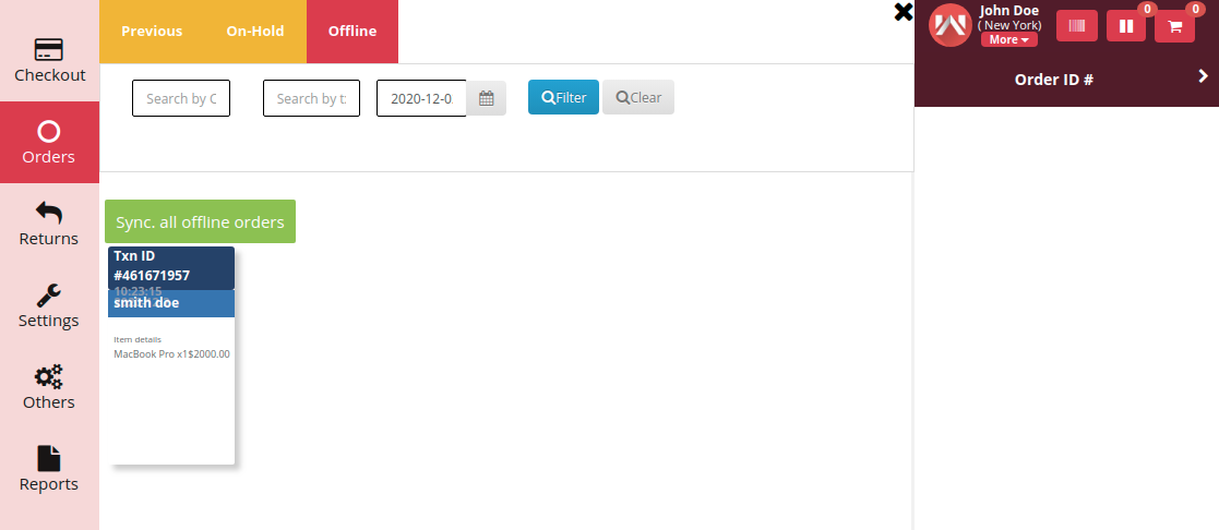 OpenCart Point of Sale (POS) System | Retail Point of Sale Extension