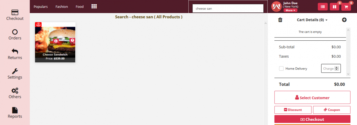 OpenCart Point of Sale (POS) System | Retail Point of Sale Extension
