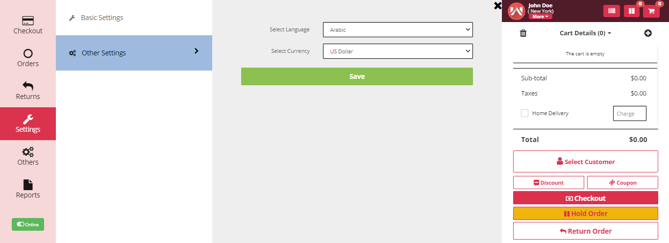 OpenCart Point of Sale (POS) System | Retail Point of Sale Extension