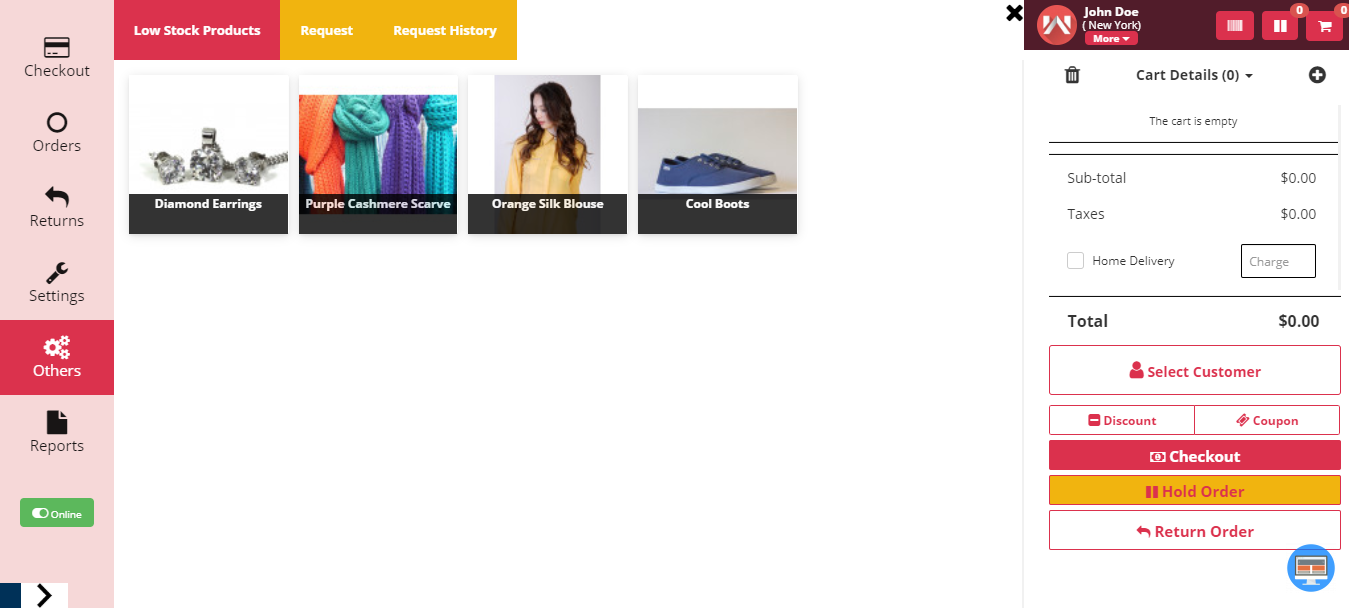 OpenCart Point of Sale (POS) System | Retail Point of Sale Extension