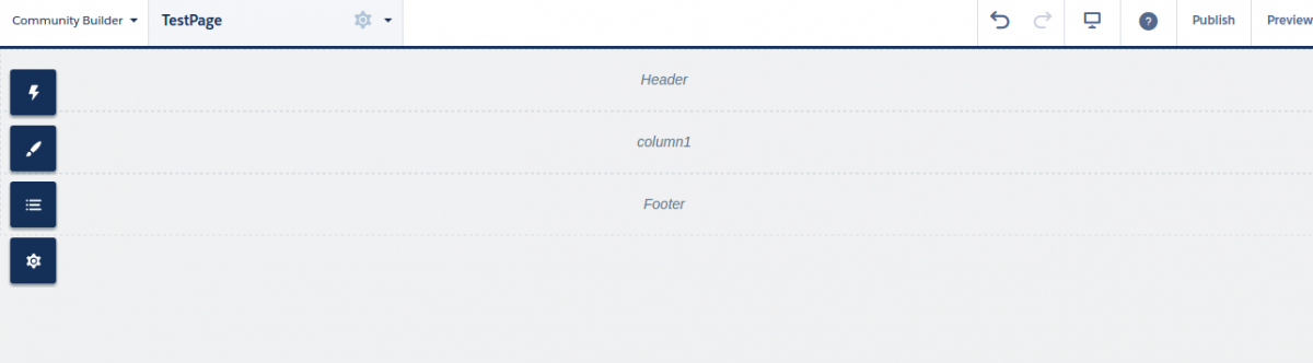 How to create custom layout for community pages in salesforce