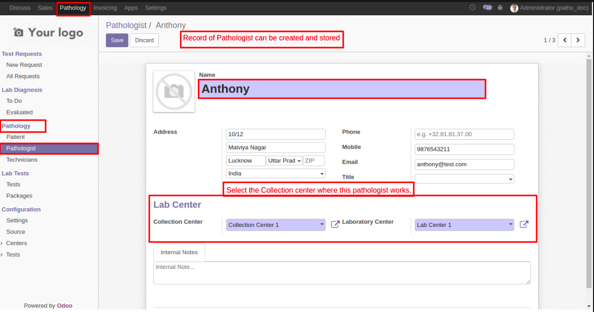 Pathology Lab Management System | Pathology Management Software