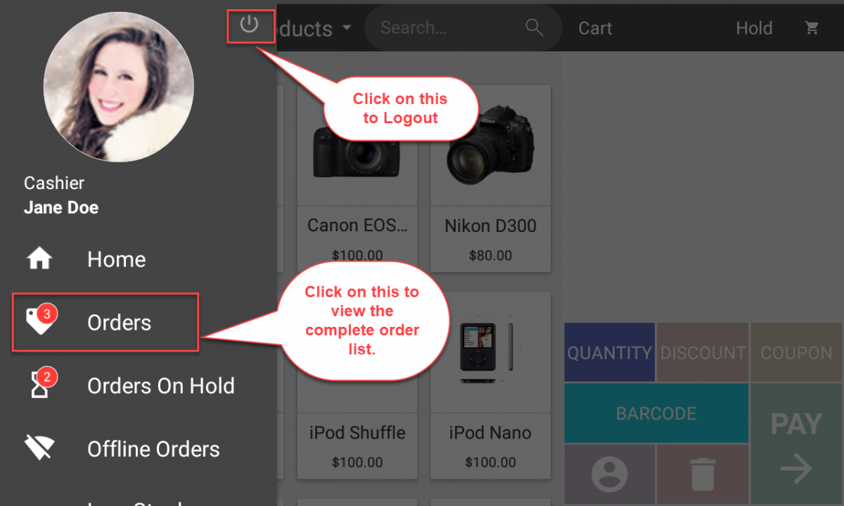Opencart Android POS | Flutter Retail Point of sale Module