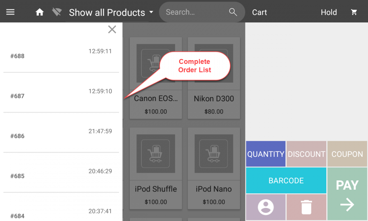 Opencart Android POS | Flutter Retail Point of sale Module