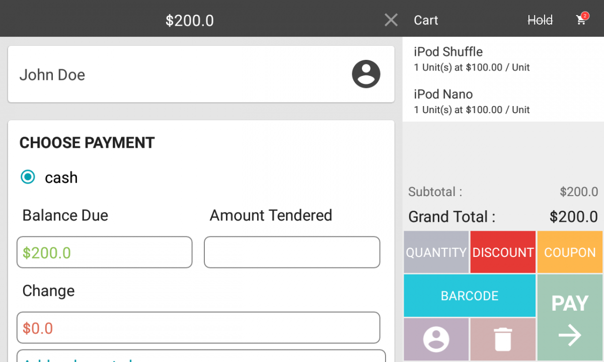 Opencart Android POS | Flutter Retail Point of sale Module