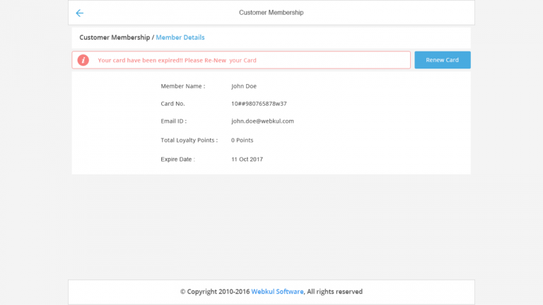 POS Membership App for Shopify