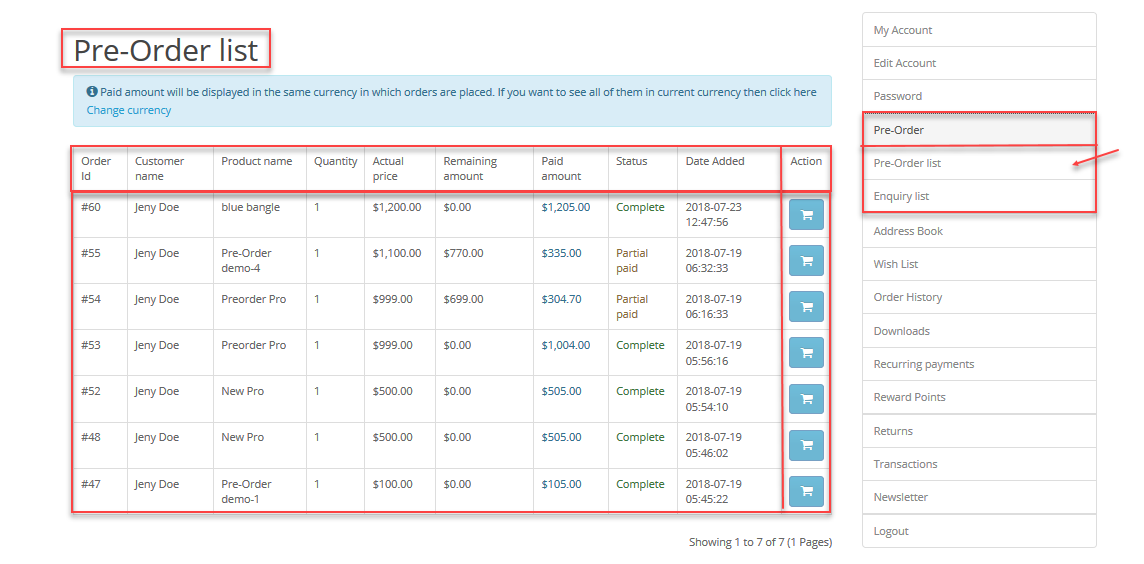 OpenCart - Opencart Preorder Pro