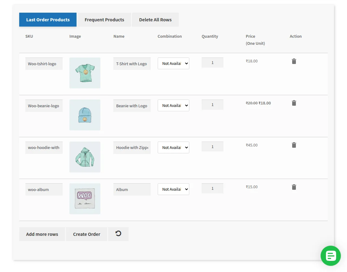 Quick Order for WooCommerce [User Guide]