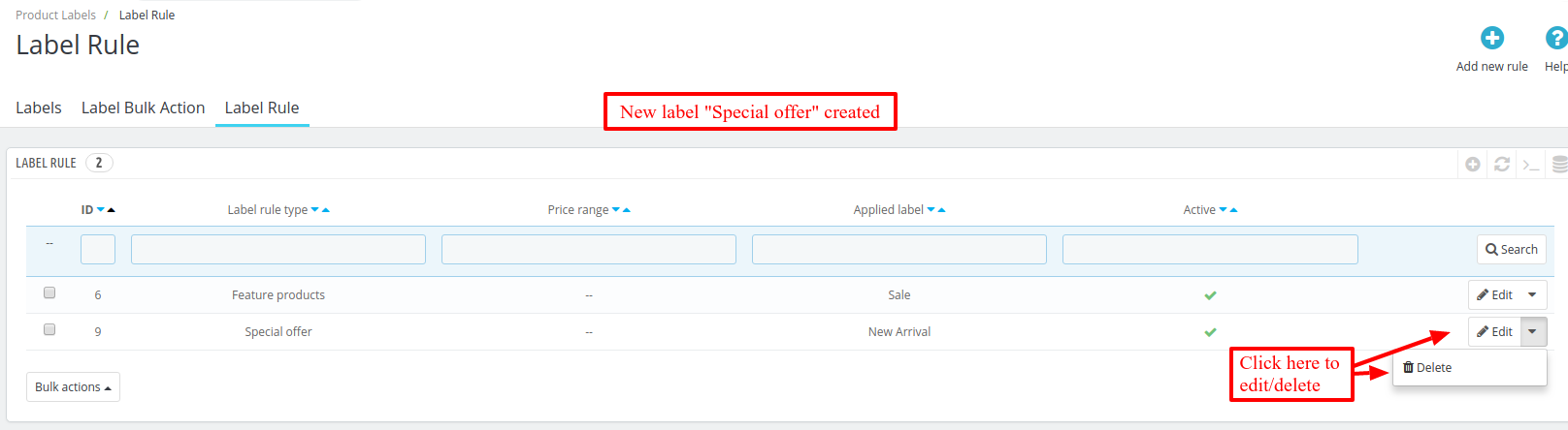 Prestashop Product Label | Product Badge | Product Sticker