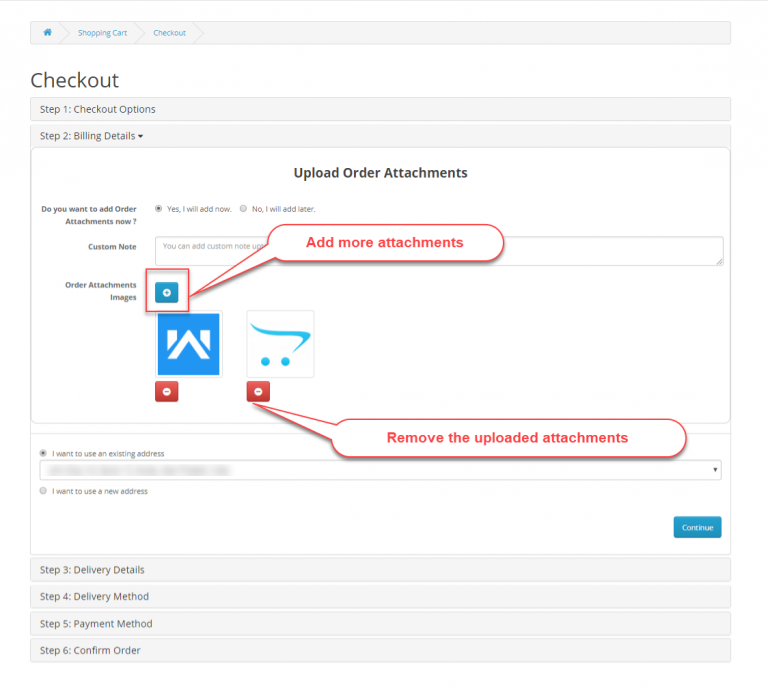 Opencart Order Attachment Extension | Checkout File Upload Module
