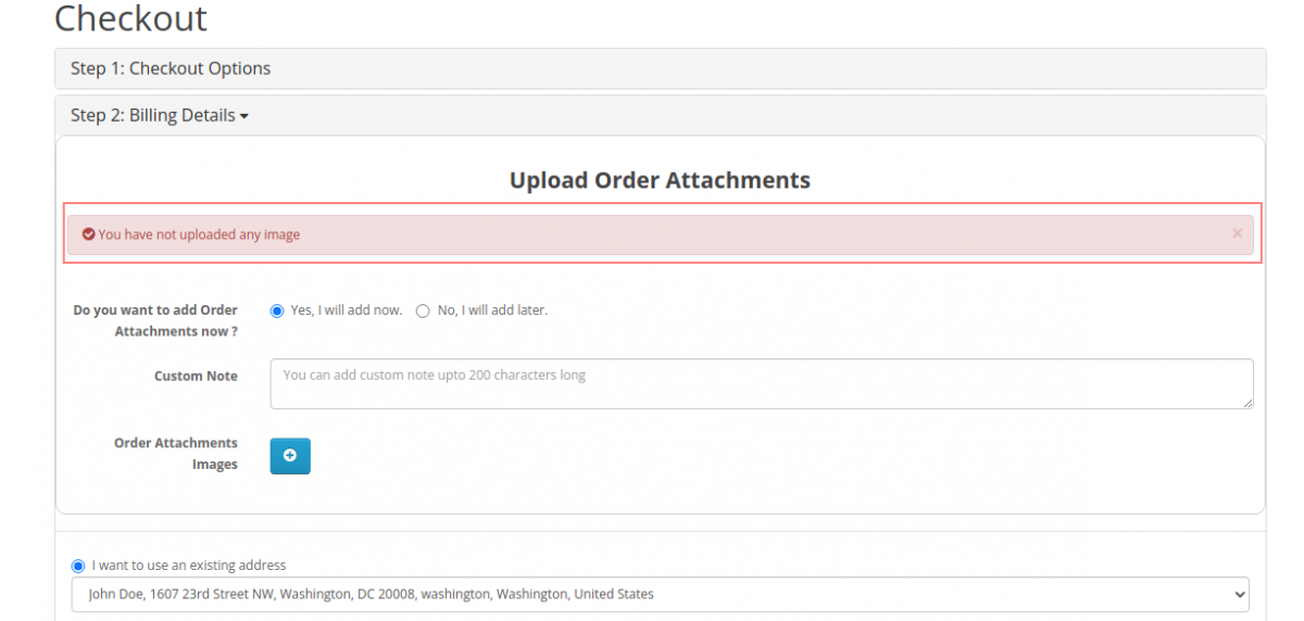 Opencart Order Attachment Extension | Checkout File Upload Module