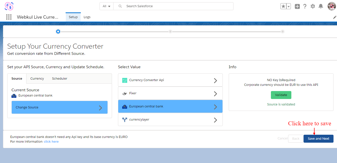 Salesforce Advanced Live Currency Converter -Changes currency