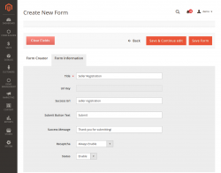 How to create custom forms in magento 2 | fields validation