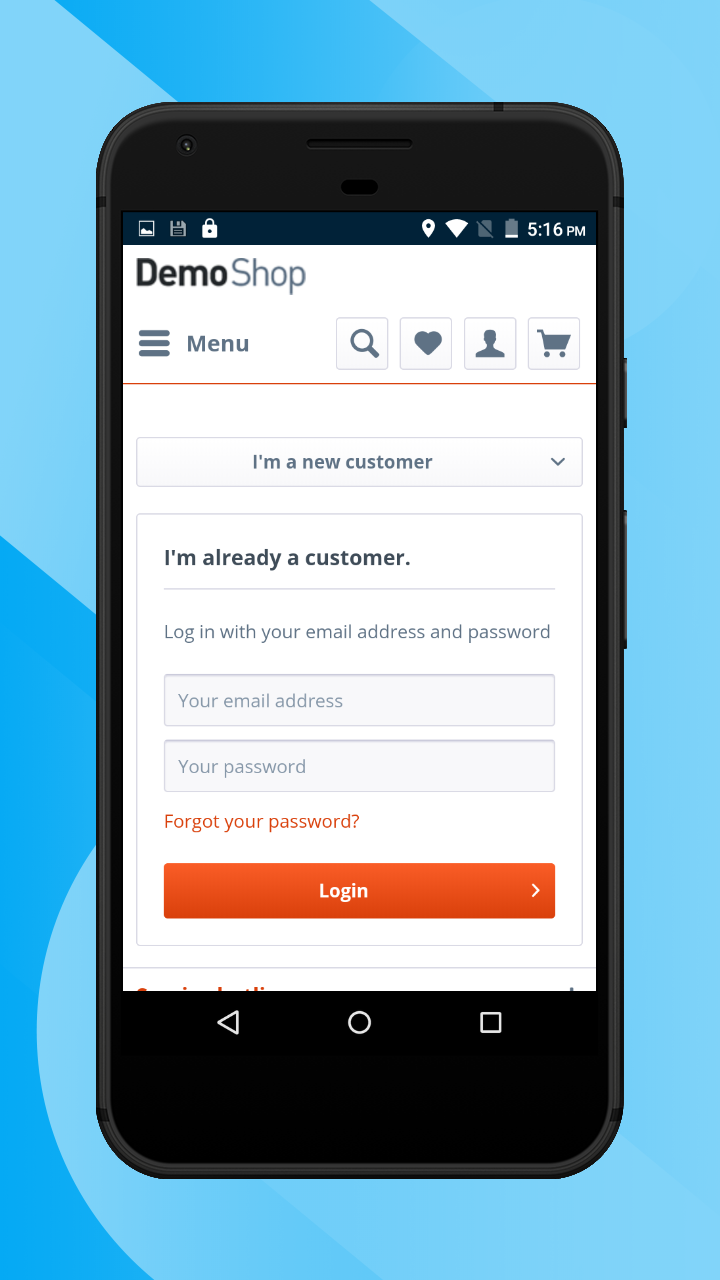 Shopware 5 Mobile App | Android/IOS Hybrid App
