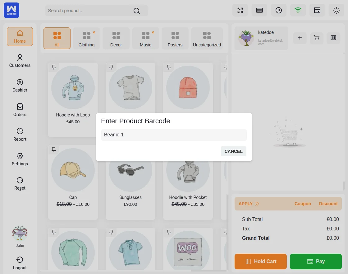 User Guide for WooCommerce POS Configurable Barcode