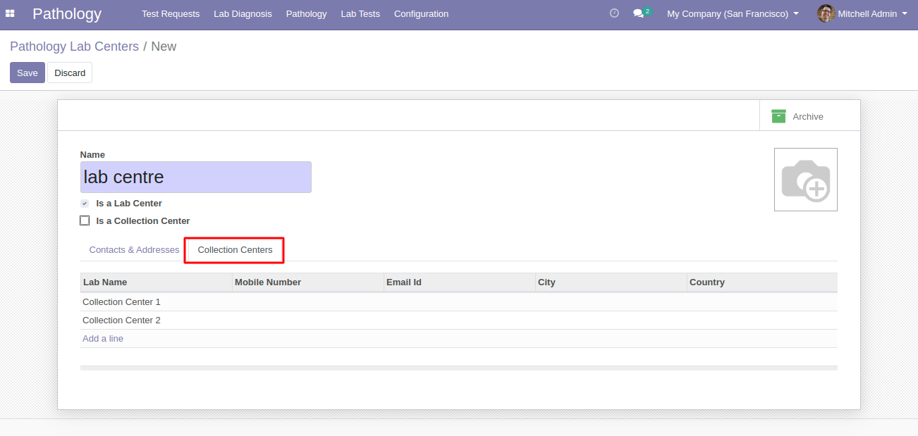Odoo Pathology Lab Management System | Pathology Lab Mangement
