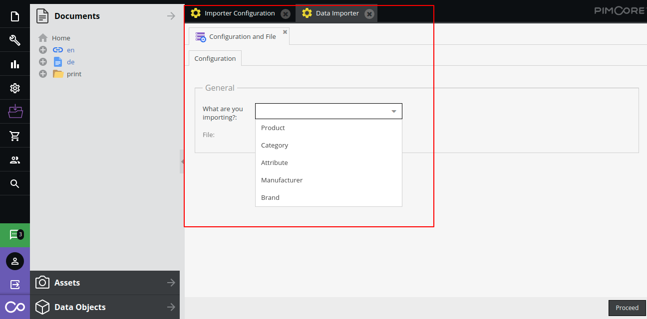 Pimcore Custom XLSX Import | PIM Customized Data Extension