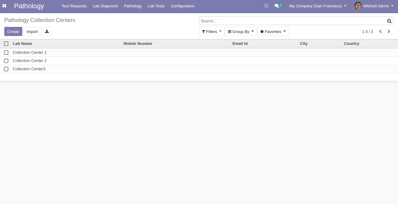 Odoo Pathology Lab Management System | Pathology Lab Mangement