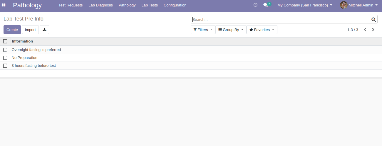 Odoo Pathology Lab Management System | Pathology Lab Mangement
