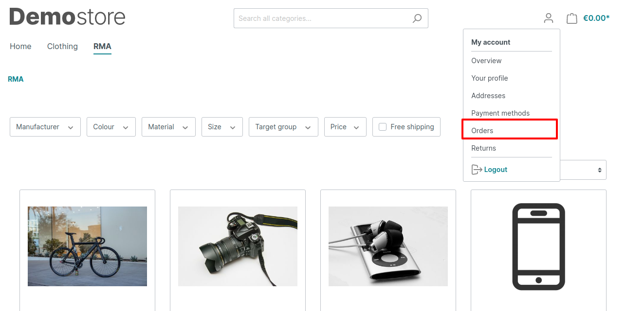 Shopware 6 Product Return RMA | Refund, Return, Exchange Item