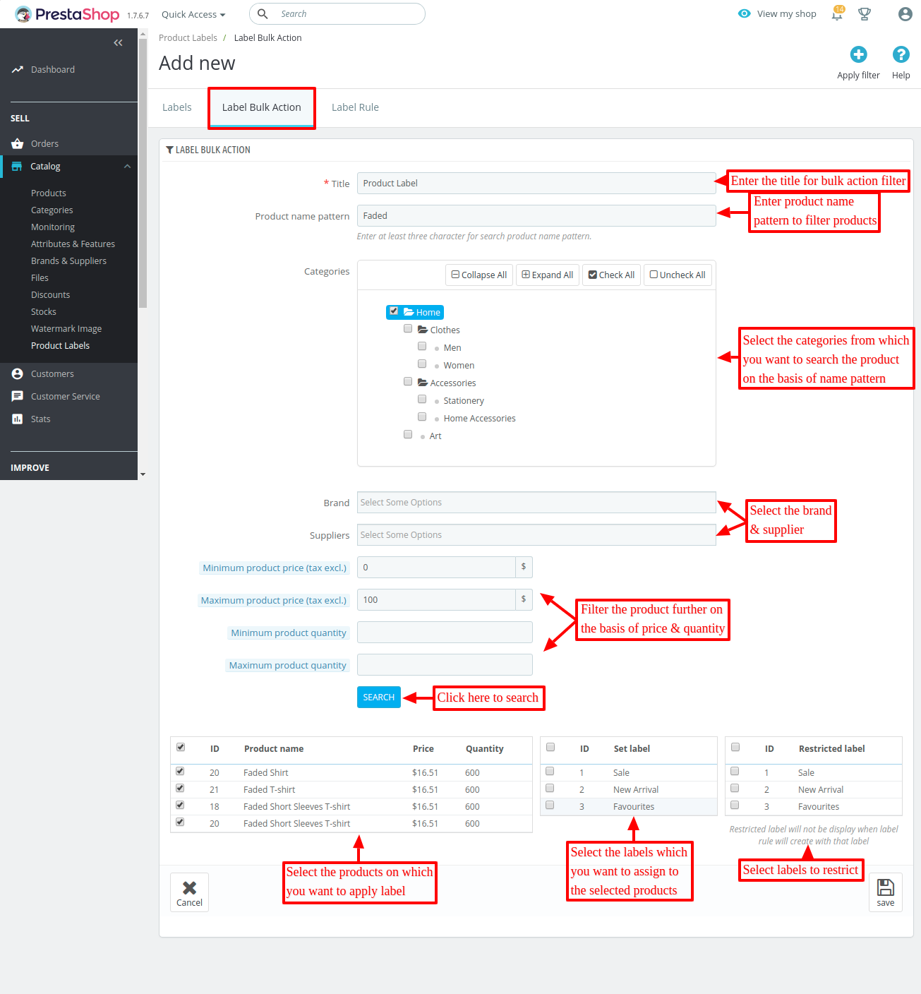 Prestashop Product Label | Product Badge | Product Sticker