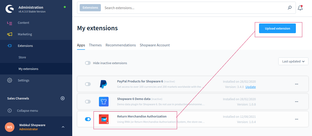 Shopware 6 Product Return RMA | Refund, Return, Exchange Item