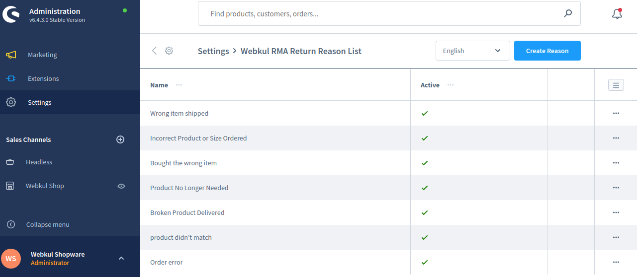 Shopware 6 Product Return RMA | Refund, Return, Exchange Item