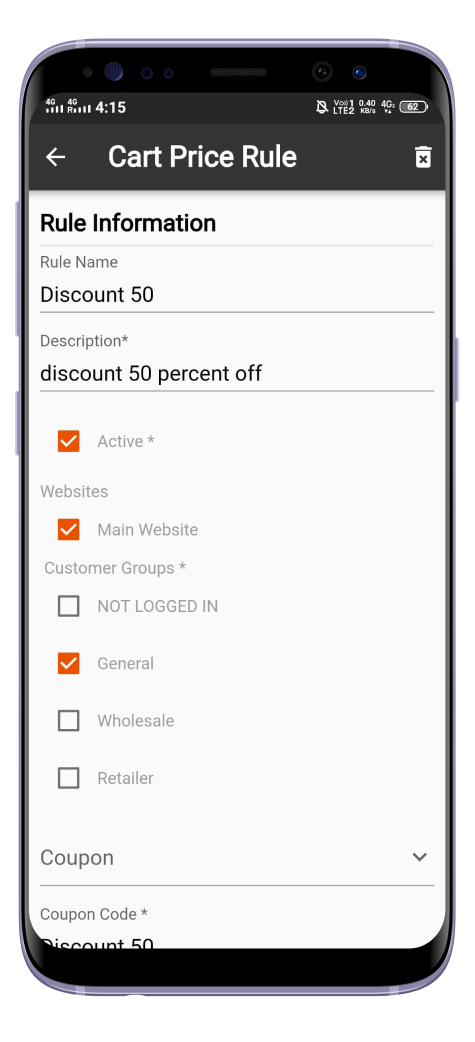 Guide for Magento 2 Backoffice Mobile App