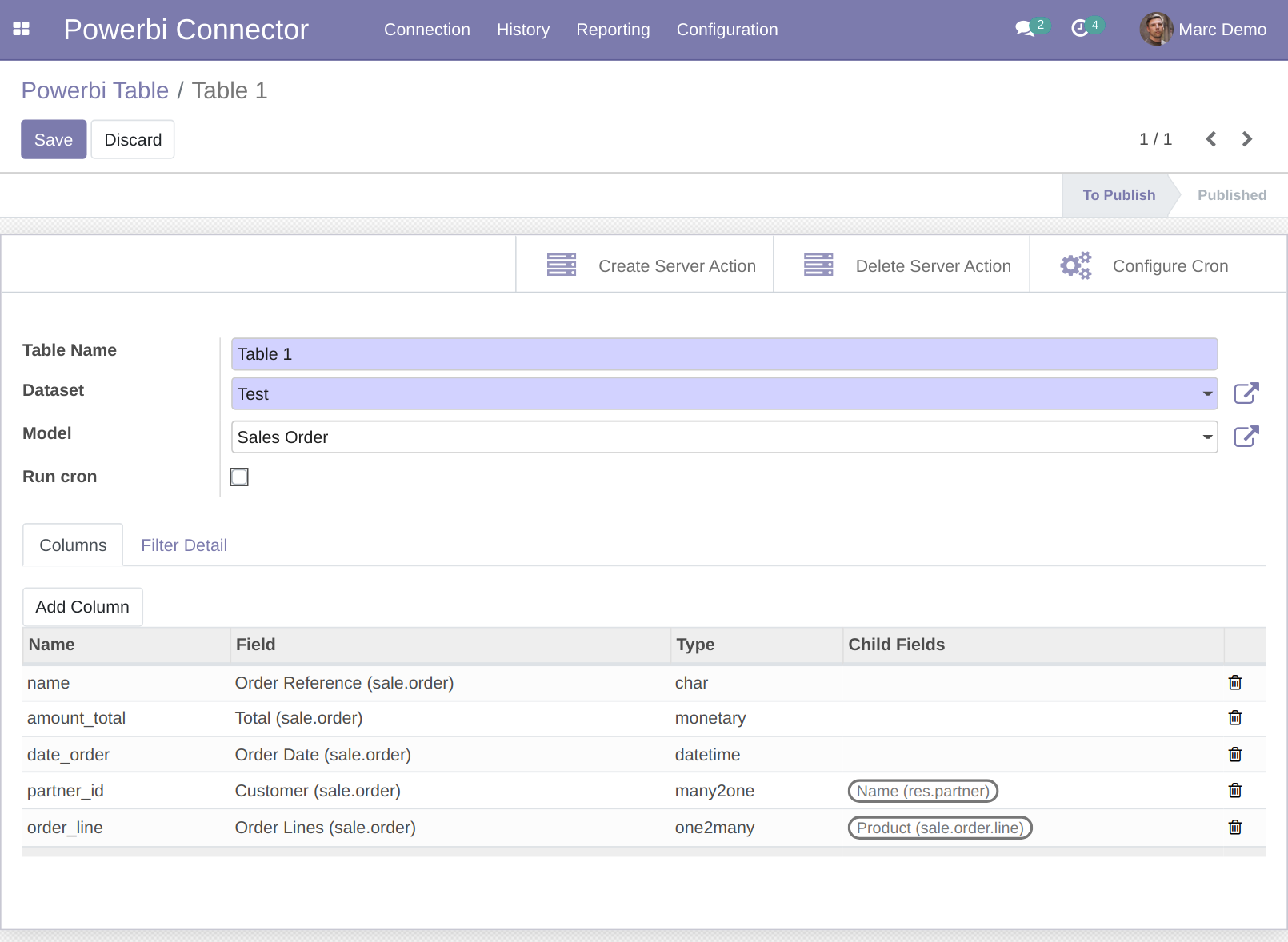 Complete User Manual for Odoo‌ ‌Power‌Bi‌ ‌Connector‌