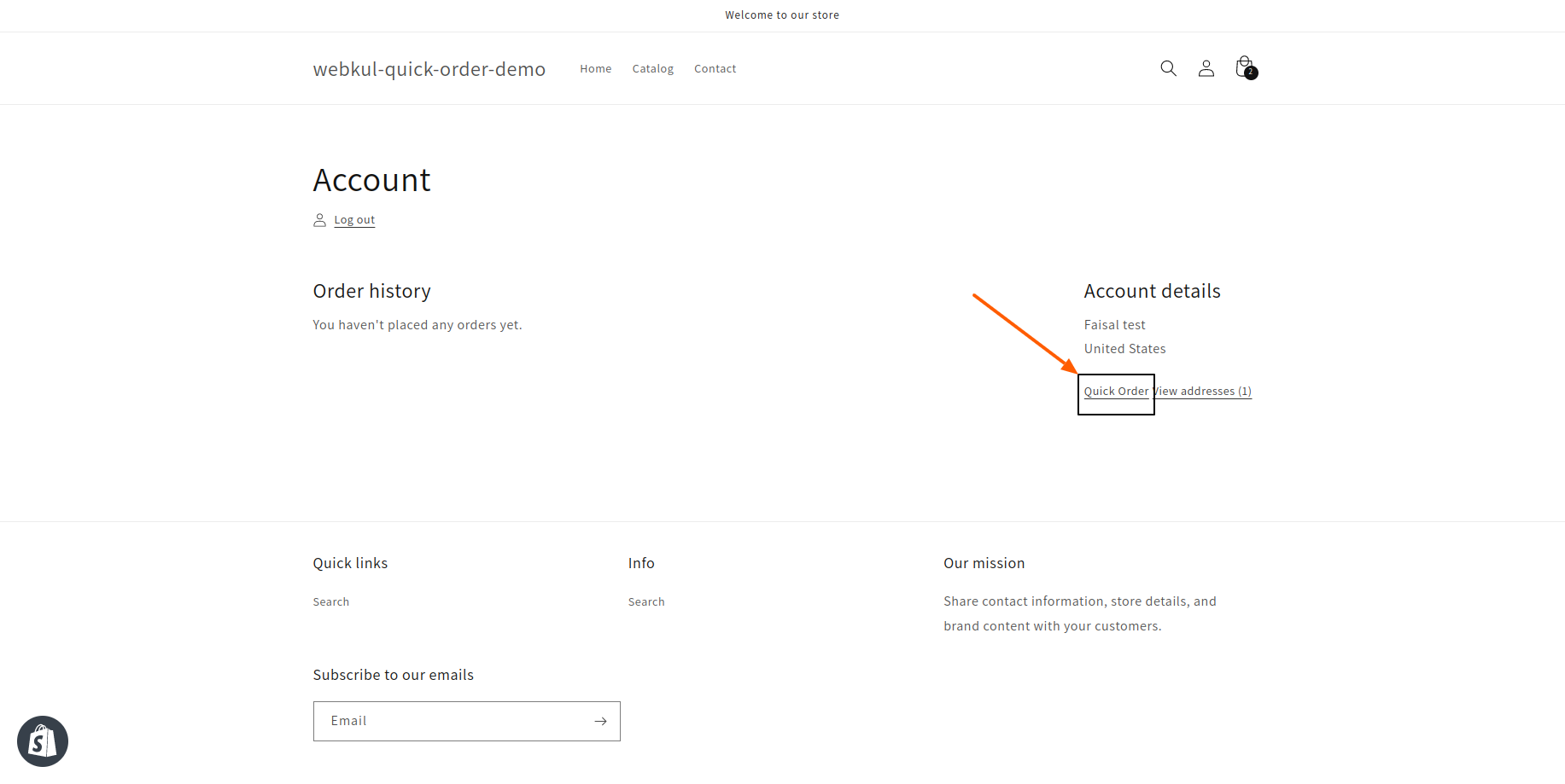 Quick Order App for Shopify - Webkul Blog
