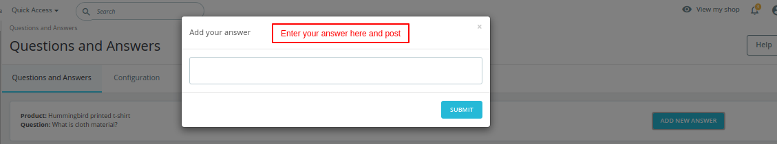 Prestashop Product Questions And Answers | Ask Queries About Product
