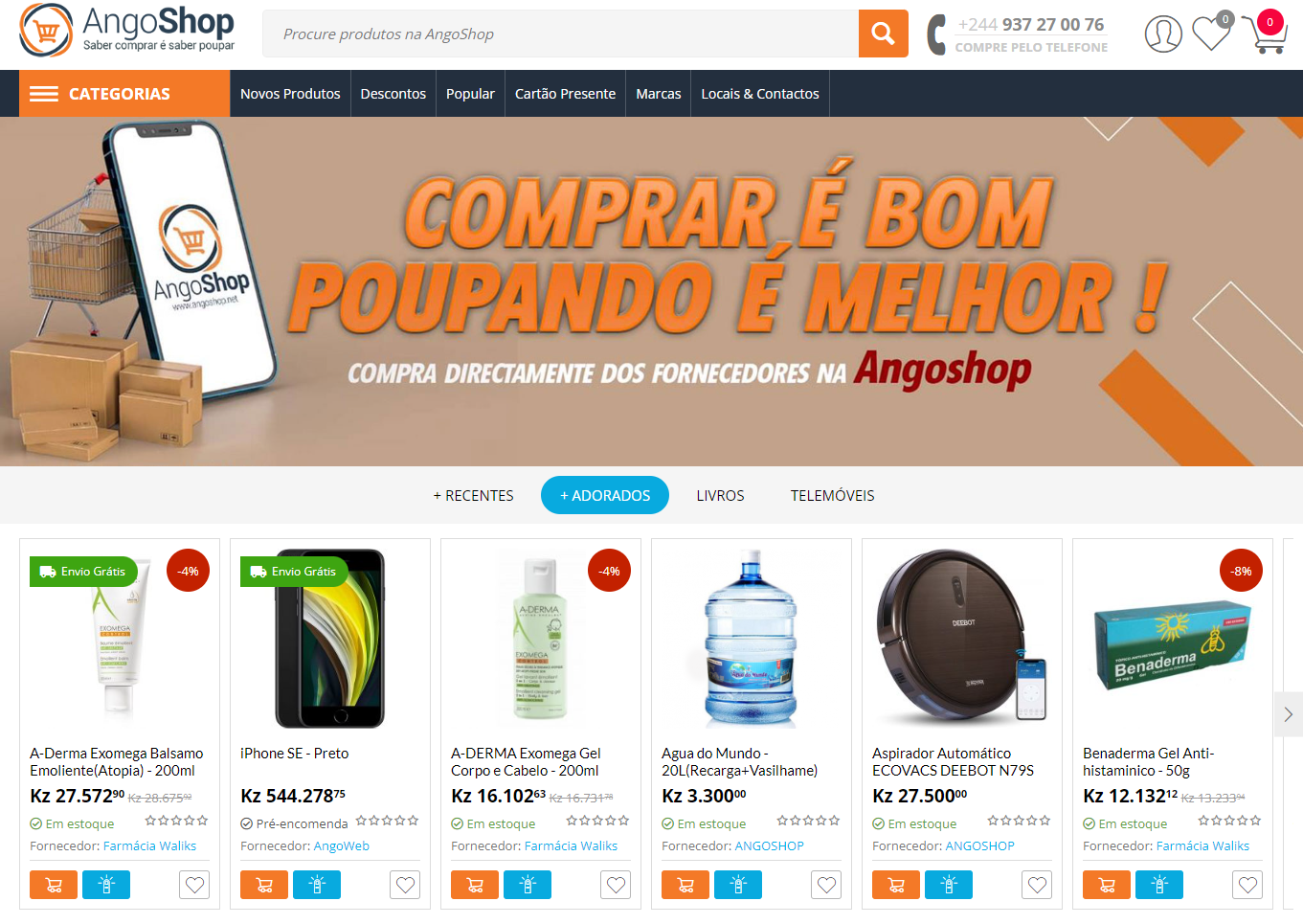 AngoShop Case Study | Angola E-commerce Marketplace