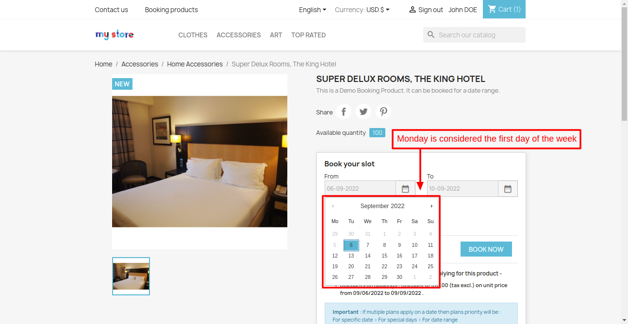 Prestashop Reservation And Booking System
