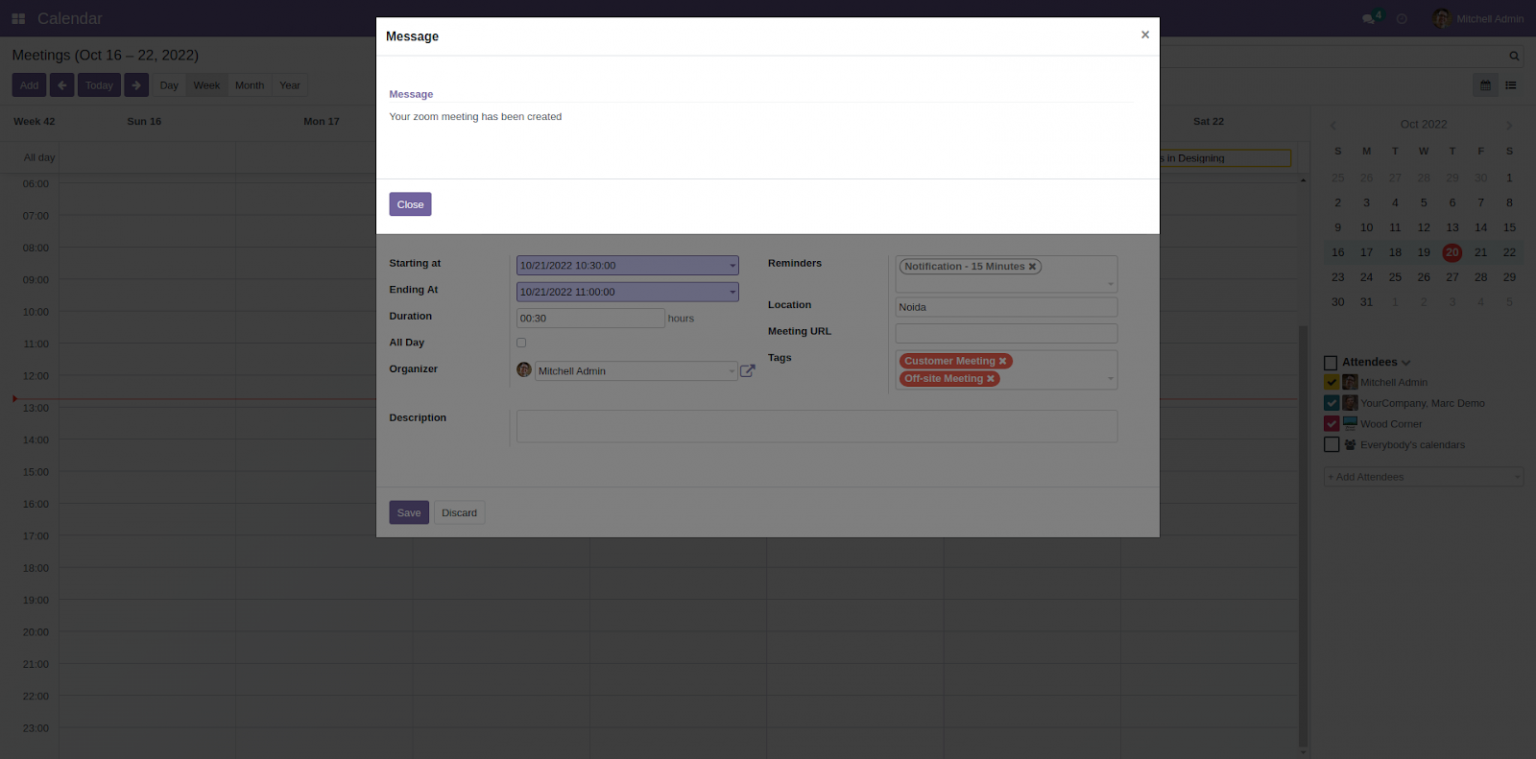 User Guide for Odoo Zoom Meeting Integration - Webkul Blog