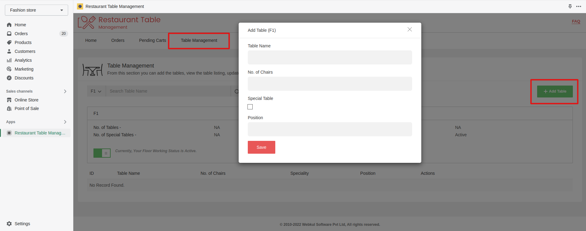 Importance of Restaurant Table Management for Shopify - Webkul Blog