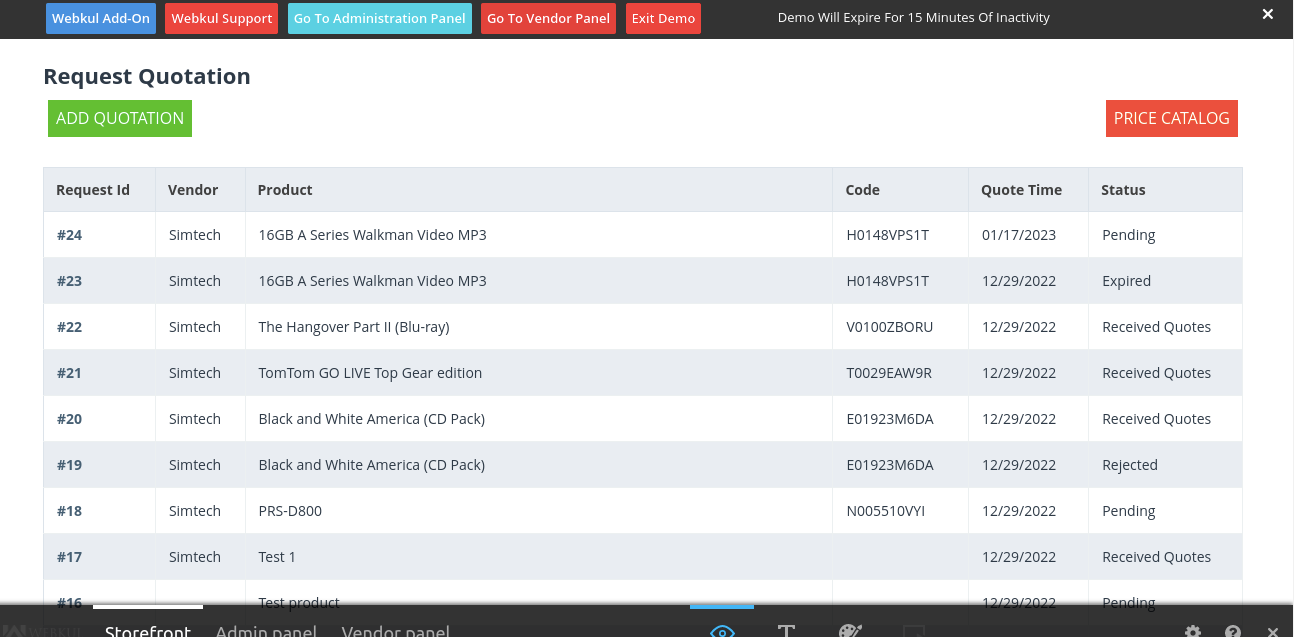 CS-Cart Marketplace Request for Quotation | RFQ Extension