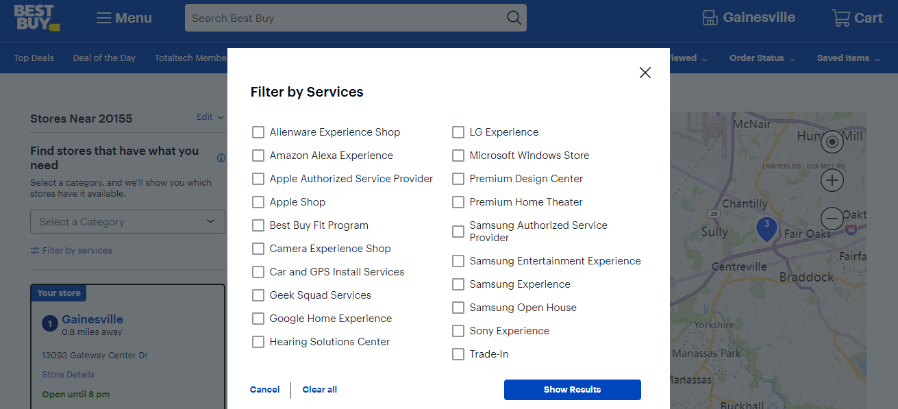 Top 10 Ecommerce Websites Using Store Locator