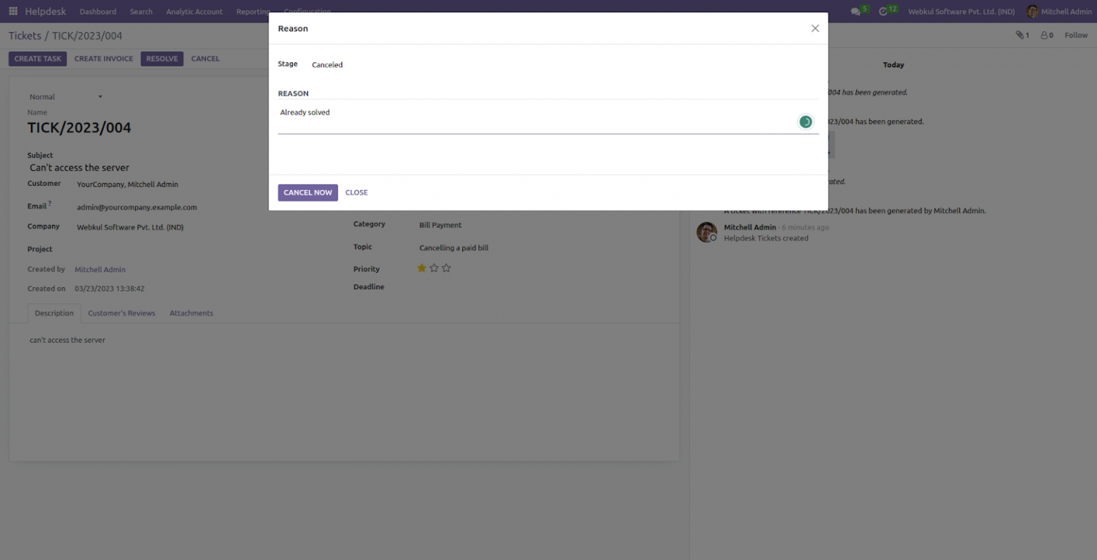 Guide for Odoo Website Helpdesk and Support System | Helpdesk