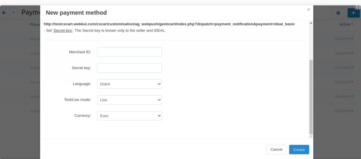 How to create a Payment Method in CS-Cart - Webkul Blog