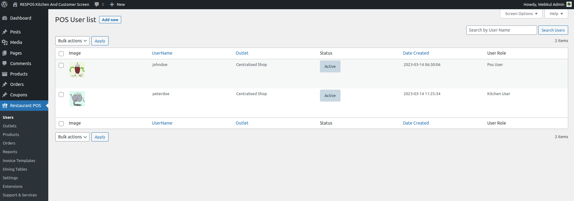 WooCommerce Restaurant Kitchen POS | Kitchen Display System