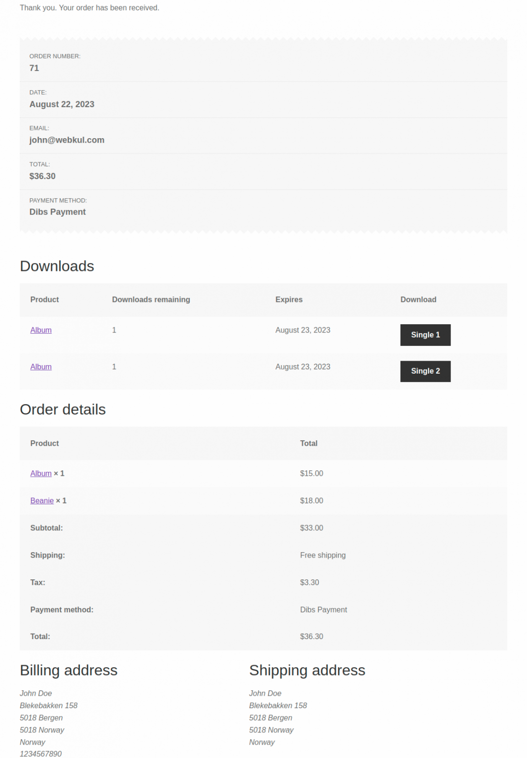 Guide for WooCommerce DIBS Payment Gateway