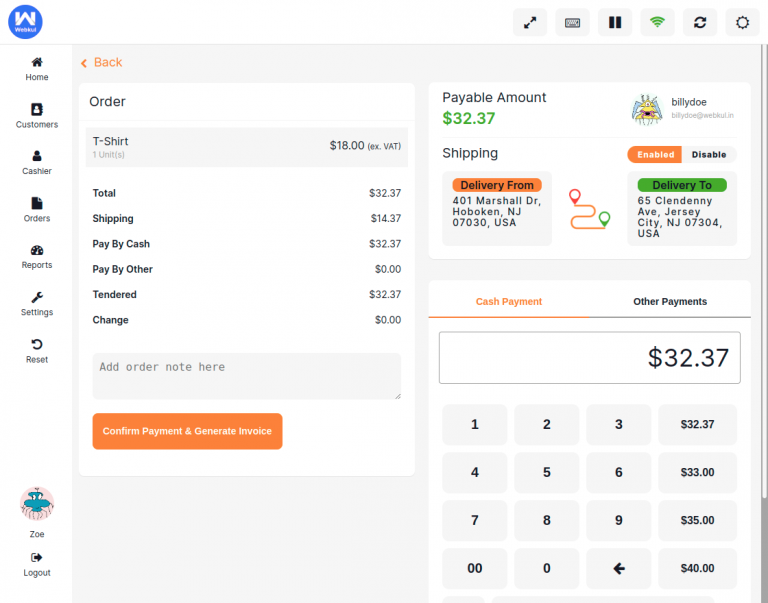 Guide for Delivery Management Addon for WooCommerce POS