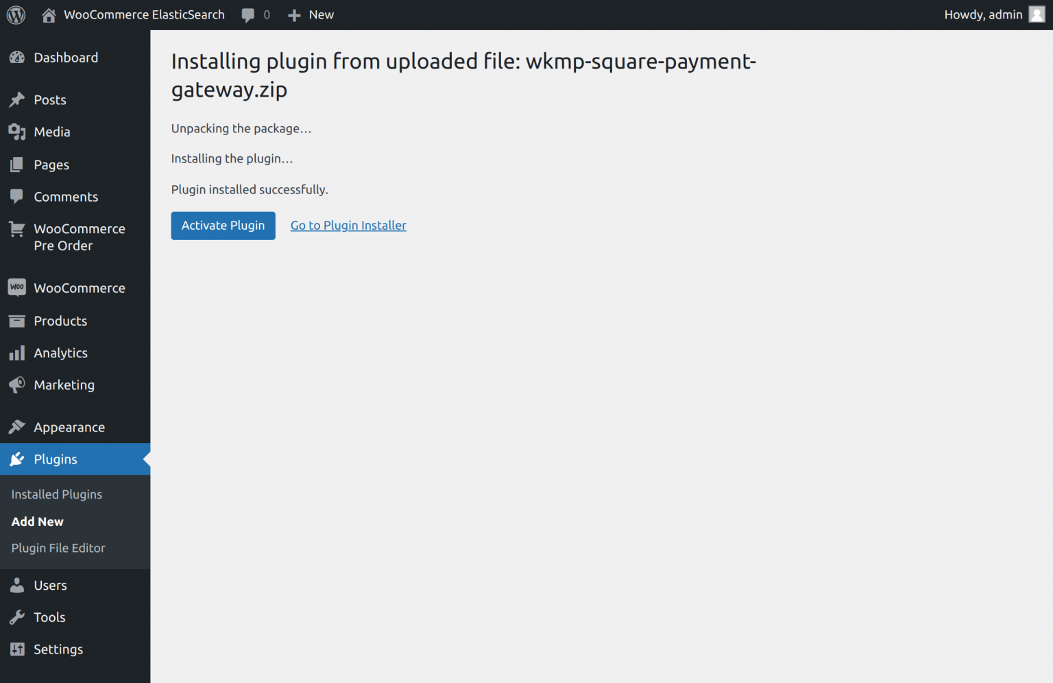 Guide for WooCommerce Marketplace Square Payment Gateway