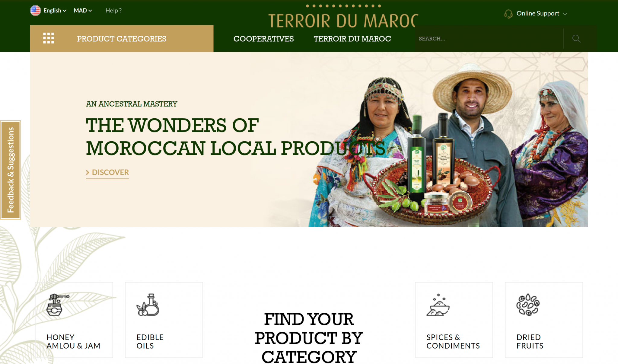 Terroir Du Maroc Case Study | Morocco online marketplace