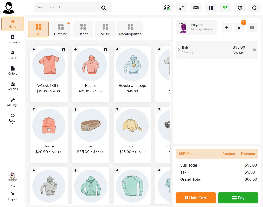 Guide for WooCommerce POS Barcode RFGun